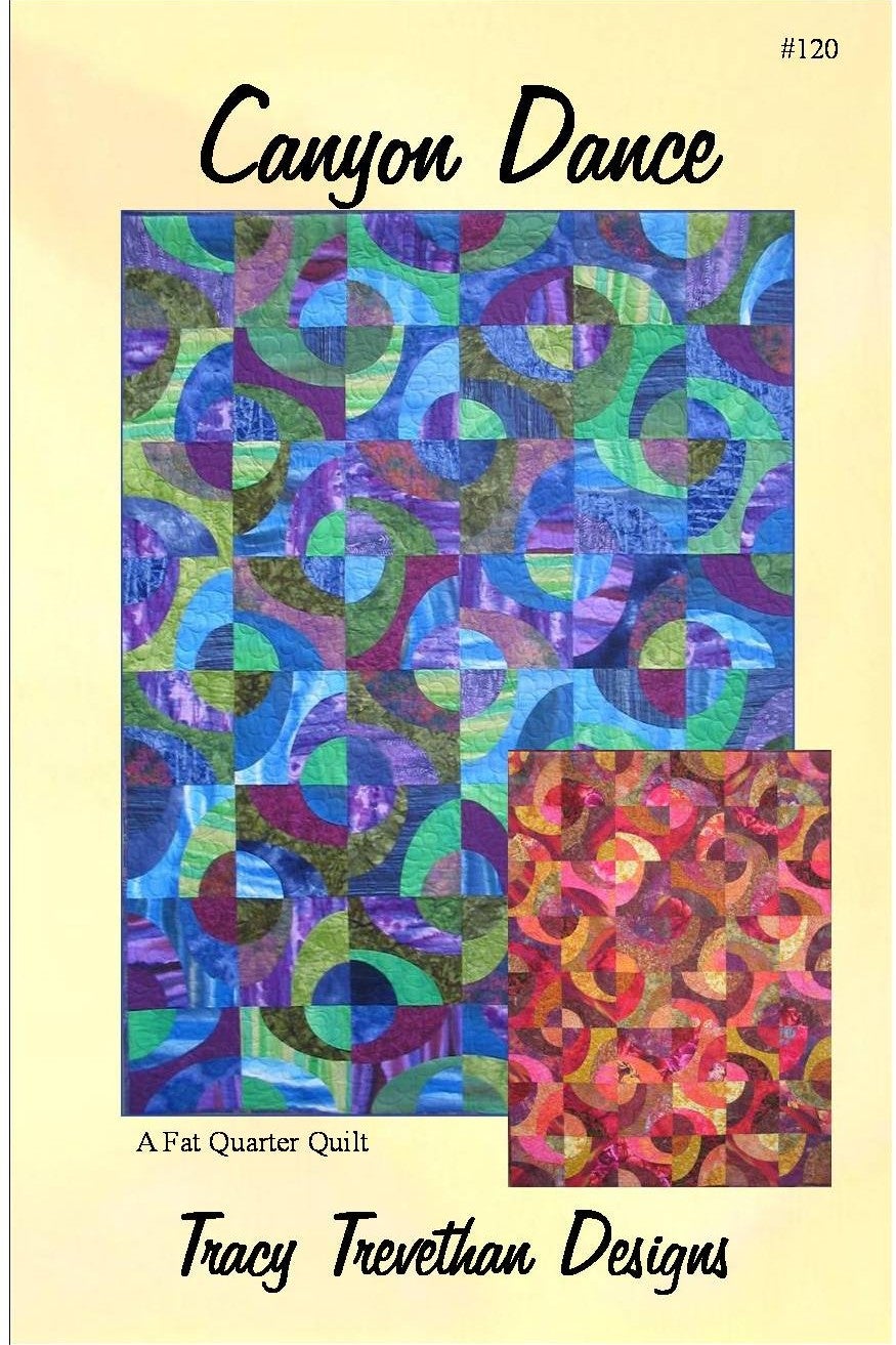Canyon Dance Quilt Pattern | Tracy Trevethan Designs